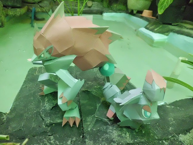 PUTRA'S BLOG: Pokemon Papercraft - Zoroark "Master of Illusions"