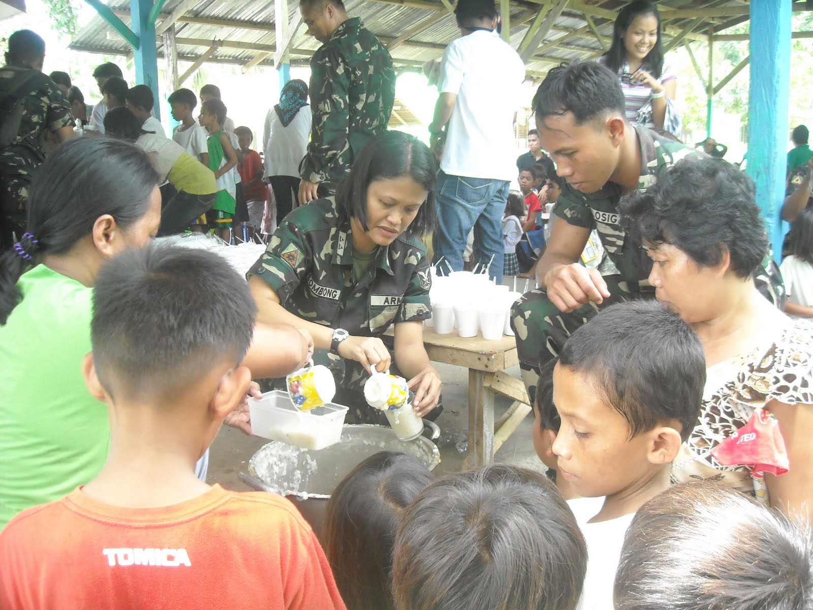 73rd Infantry Battalion, Philippine Army: Feeding Program at Brgy ...
