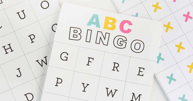 Imprimible de Bingo Alfabeto