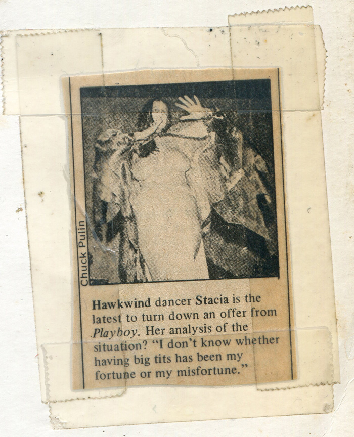 DAVID'S ROCK SCRAPBOOK: HAWKWIND / MAN 3/10/74