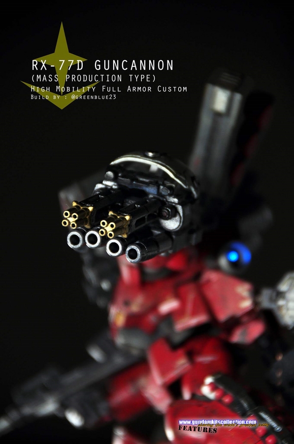 Custom Build: 1/144 Assault Guncannon - High Mobility Full Armor Custom