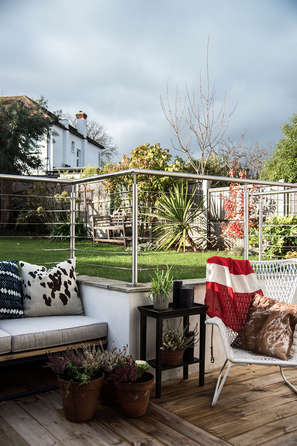 Our comfy outdoor seating area: the big reveal! | Design Seeker