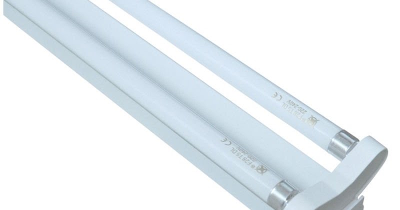 The World Through Electricity: Double fluorescent light