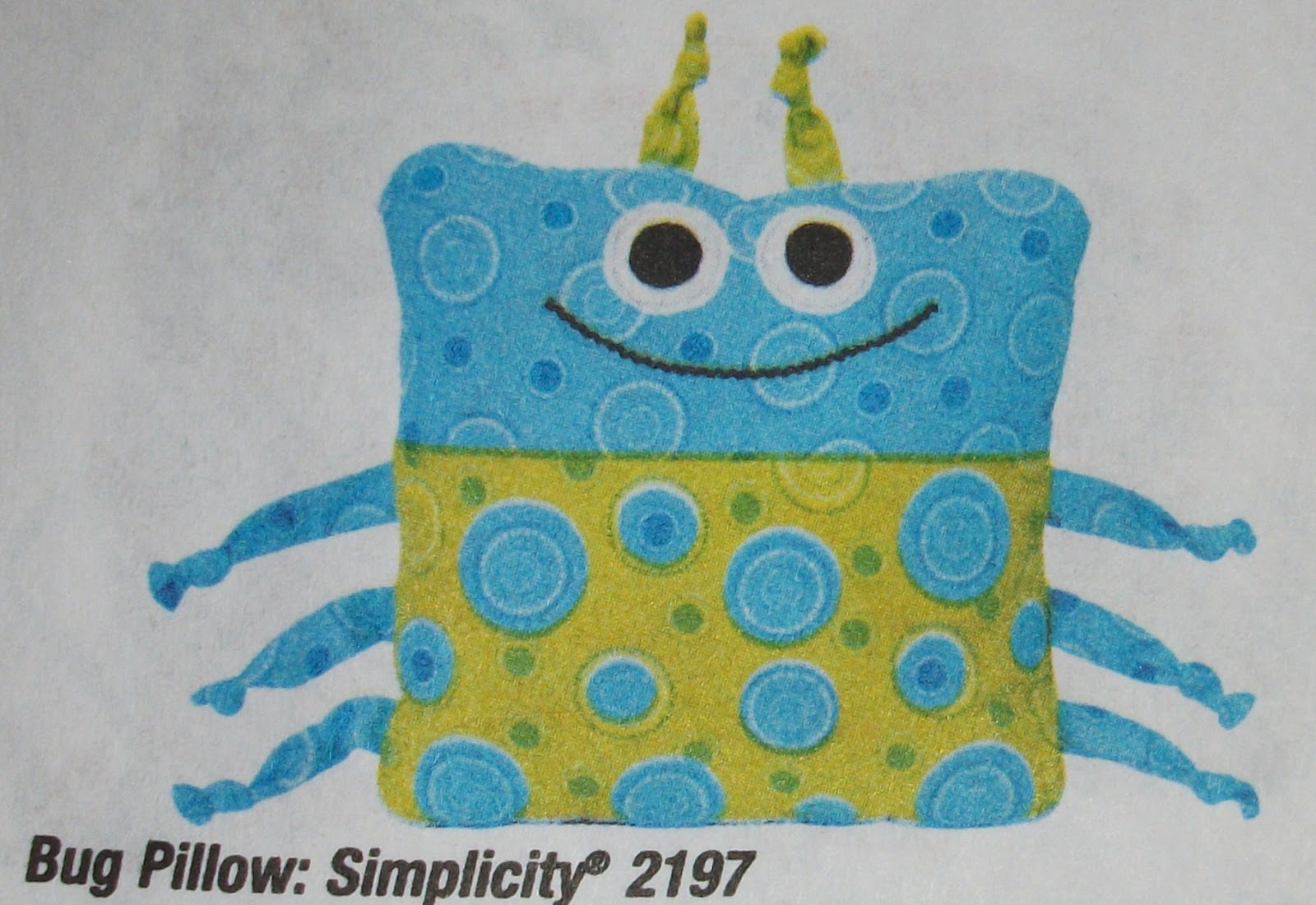 The Penny Pinching Piddler: Snug As A Bug Pillow Tutorial