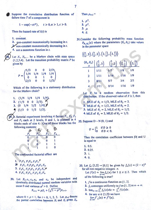 CSIR NET MATHEMATICS DEC 2013 QUESTION PAPER | MATHEMATICS EXAM TIPS