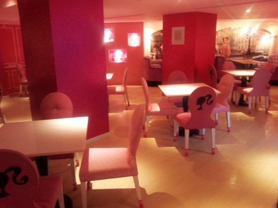 World's First Official Barbie Cafe In Taipei