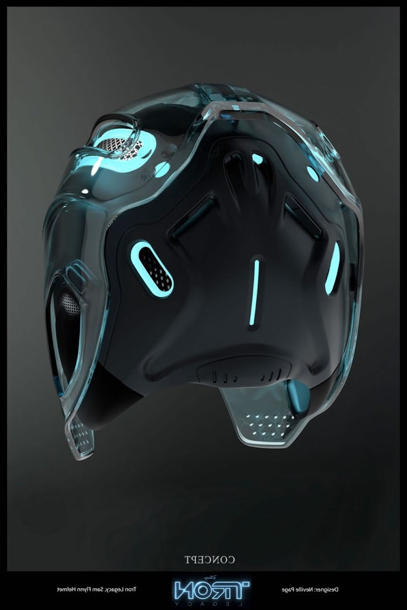 Tron Motorcycle Helmet