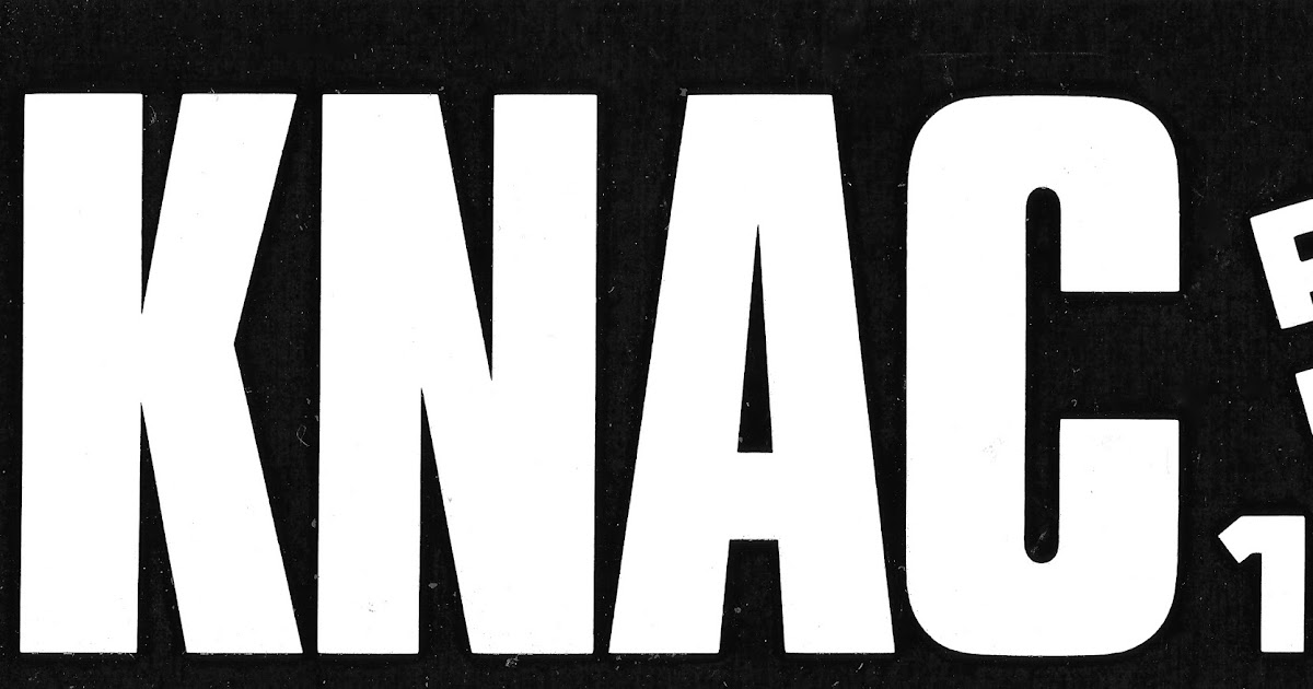 Radio Sticker of the Day: KNAC