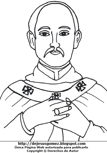 DE JESUS GÓMEZ: DIBUJOS DE SANTO TORIBIO DE MOGROVEJO PARA COLOREAR ...