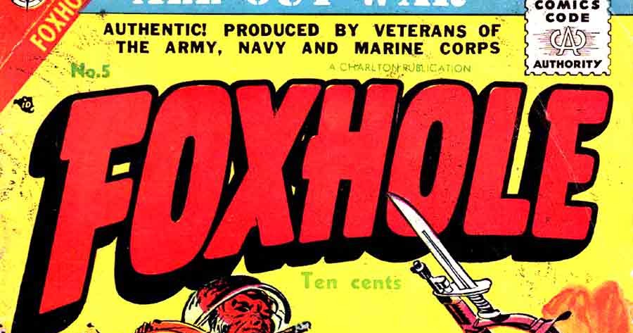 Foxhole #5 - Jack Kirby cover - Pencil Ink