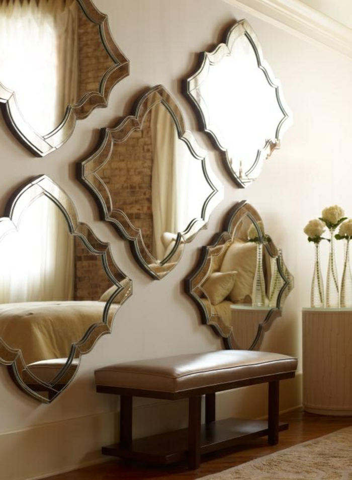Mirror and decoration 50 wonderful ideas - Diy Fun World
