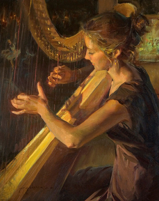 COSICAS VARIAS: Cuadros de mujeres hermosas por Daniel F. Gerhartz