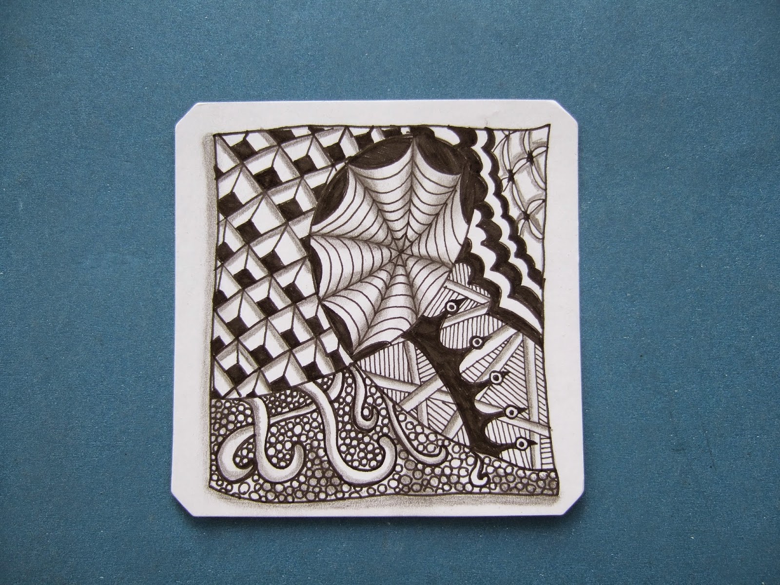 Linden Grove: Zentangle Saturday #2