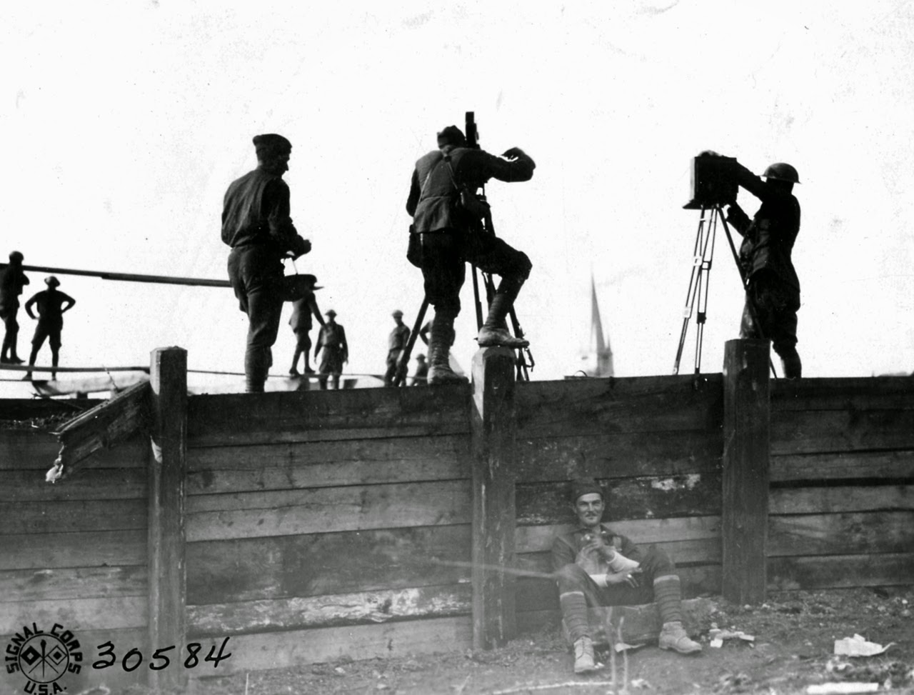 Old Portraits of Photographers in the First World War ~ Vintage Everyday