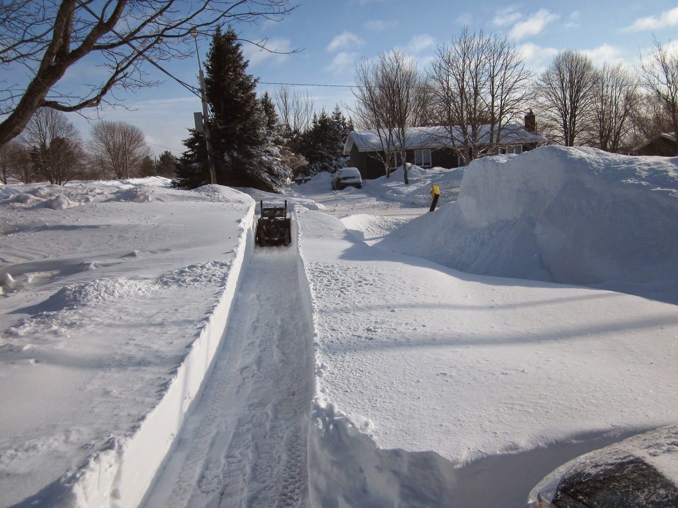 Pedaling PEI Another 30 Cm Of Snow