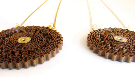 Carton's Corrugated Cardboard Jewelry / The Beading Gem