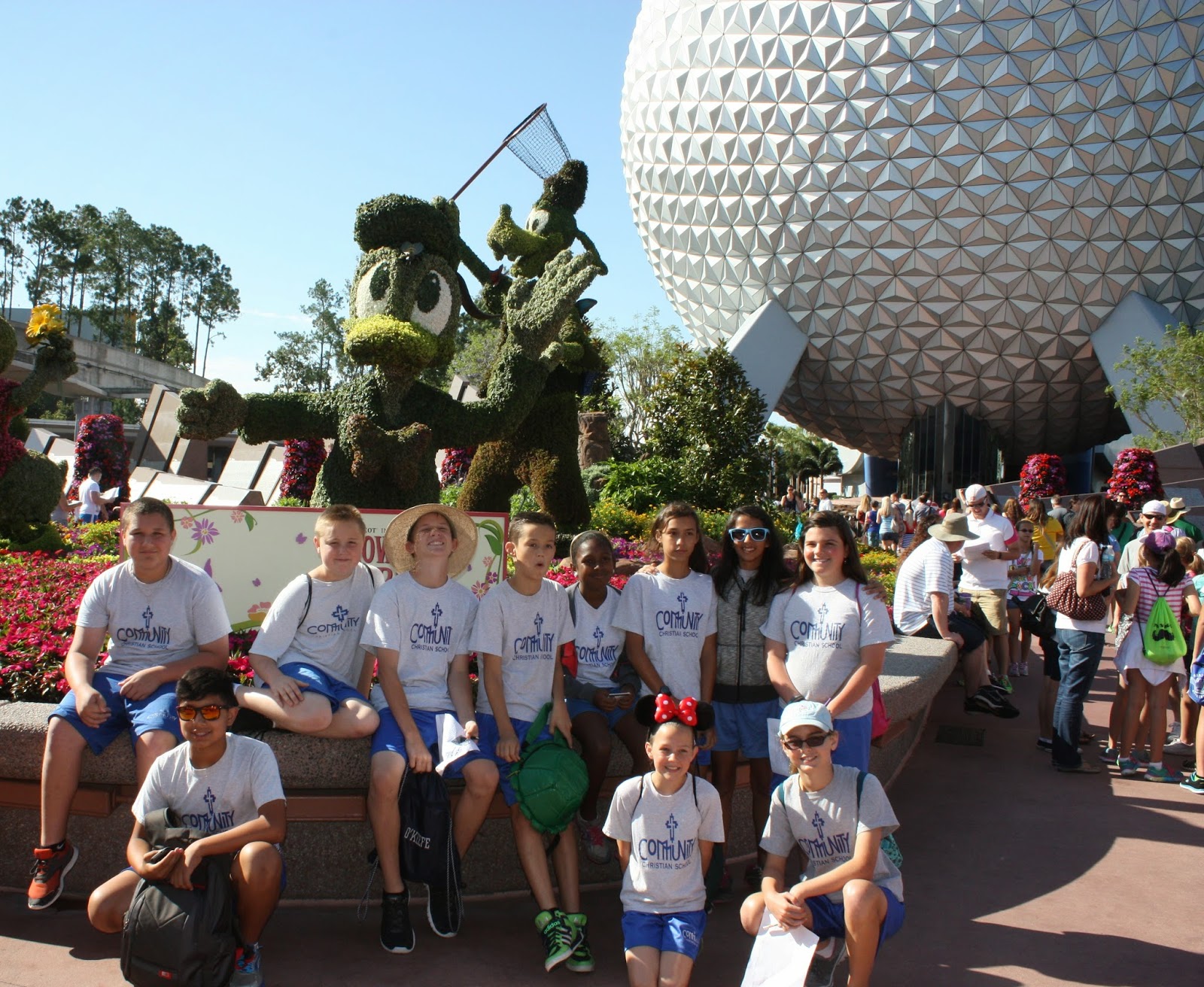 Our Family's Journey: May 16, 2014 - 6th Grade Field Trip to Epcot