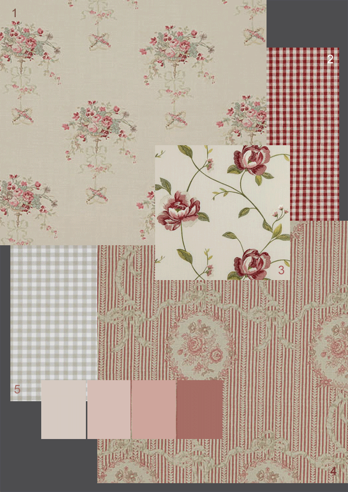 The Paper Mulberry: Romantic French Fabrics - Blush Pink