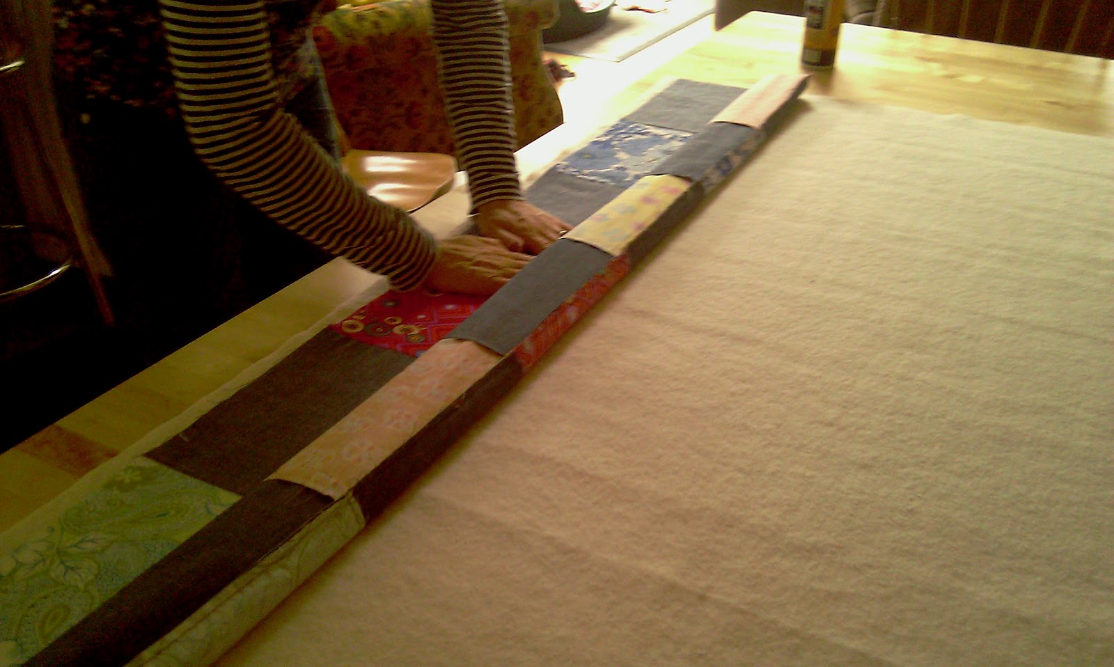 Just Jude: Spray Basting Tutorial