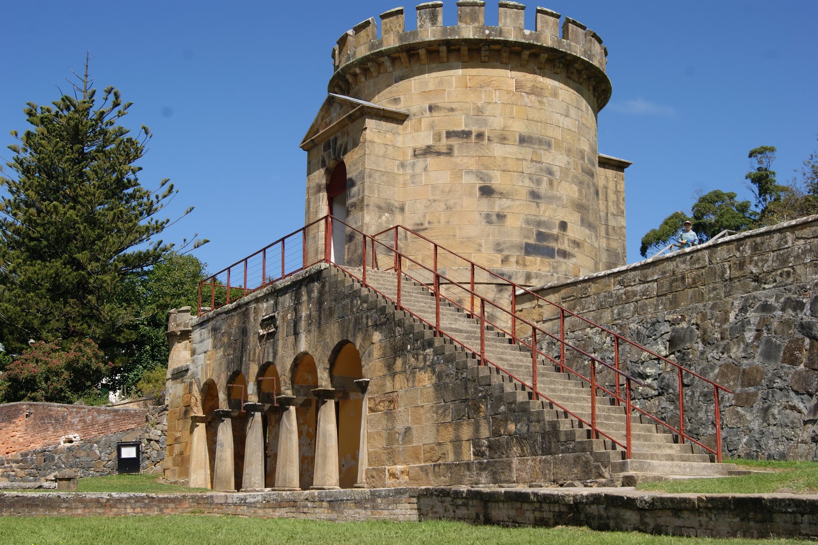 On The Convict Trail: The Guard Tower, Port Arthur