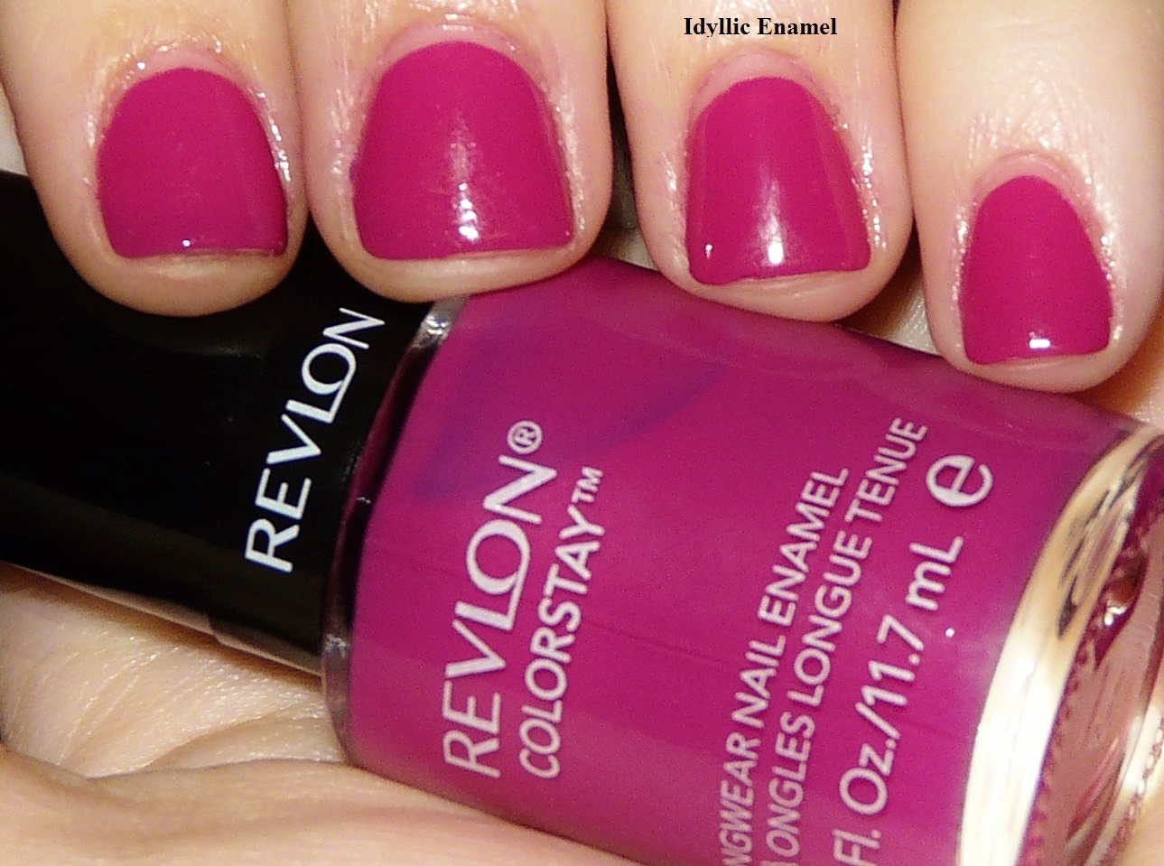 Idyllic Enamel: Revlon Colorstay ~ Rich Raspberry