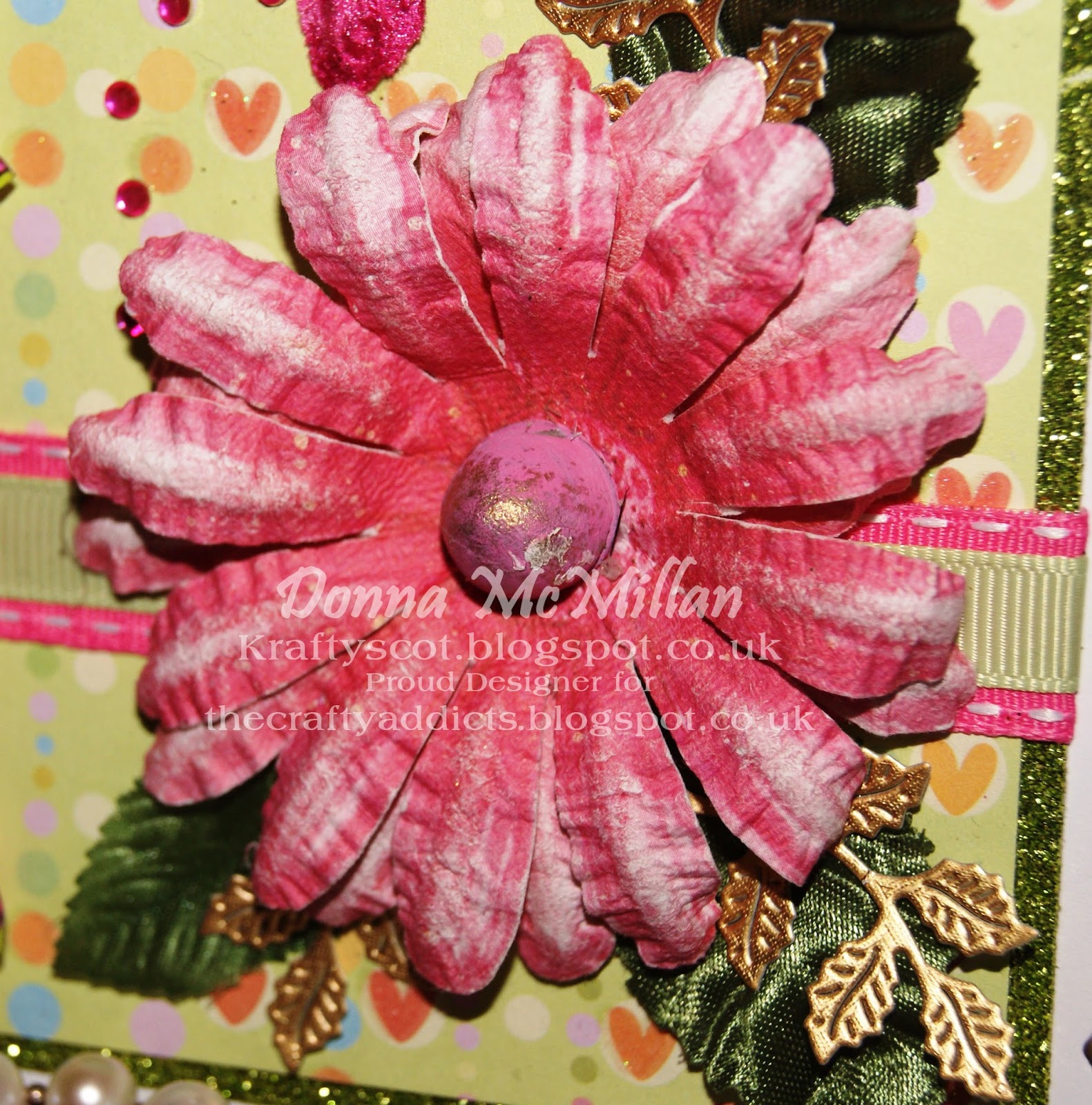 Kraftyscot - Handmade Crafts: 'Use Ribbon' with Crafty Addicts