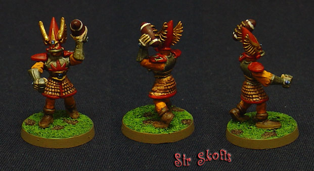 Sir Skofis's Workshop: Blood Bowl High Elf Team