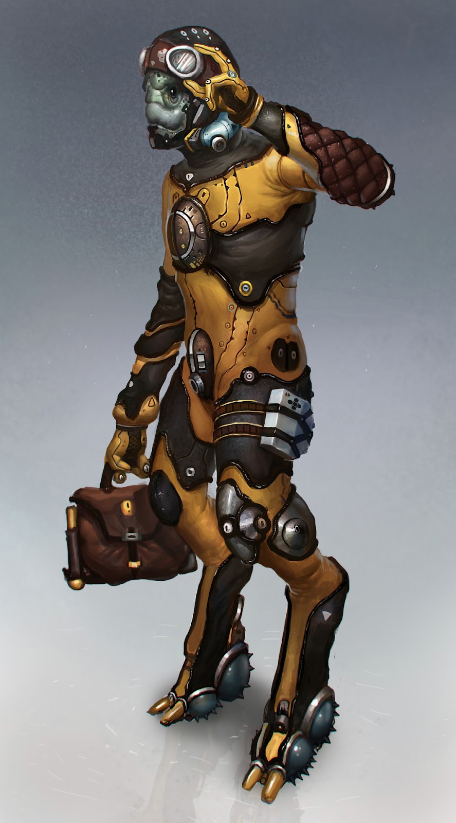 Pin by PAUL MILLER on Tech Suits Design | Alien character, Sci fi ...