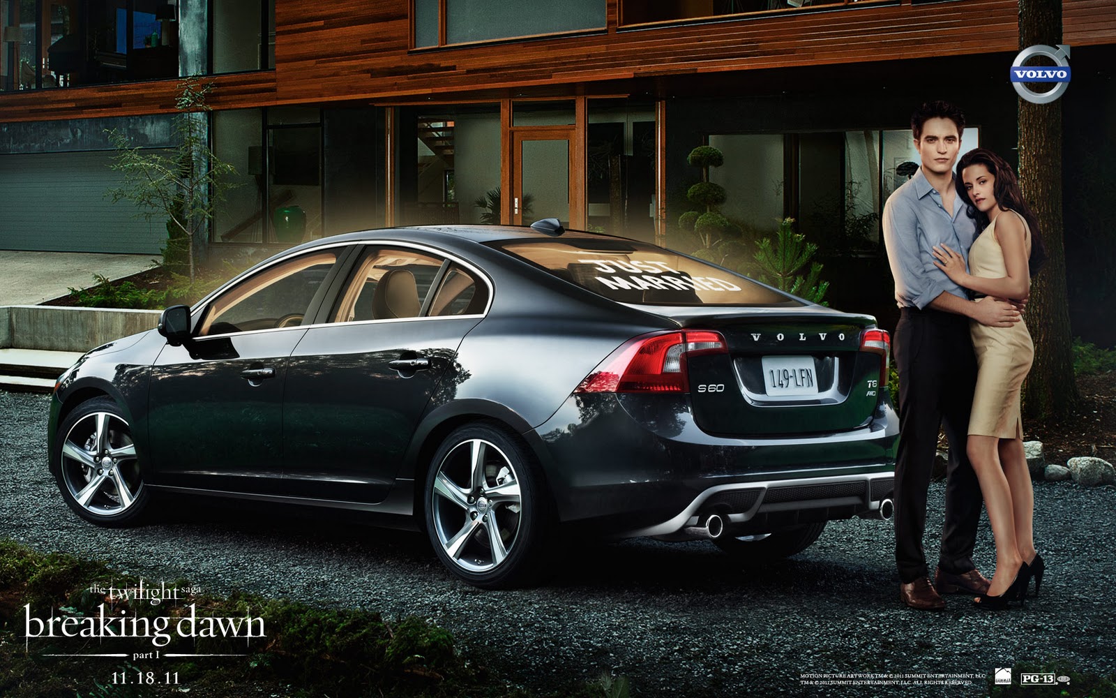 Twilight Saga Canada: Poster officiel Volvo s60 avec Bella & Edward ...