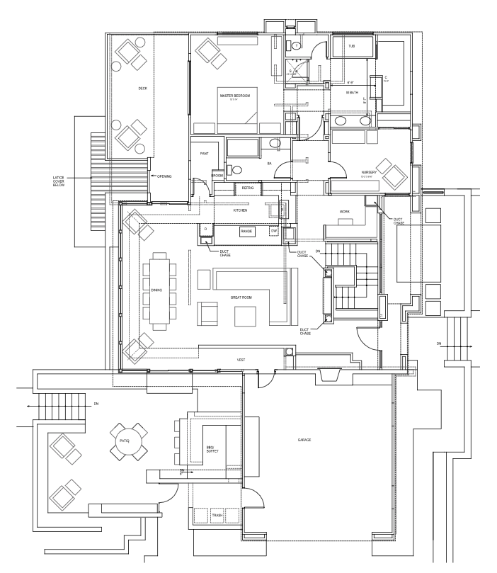 Inside house blueprints - vetkoti