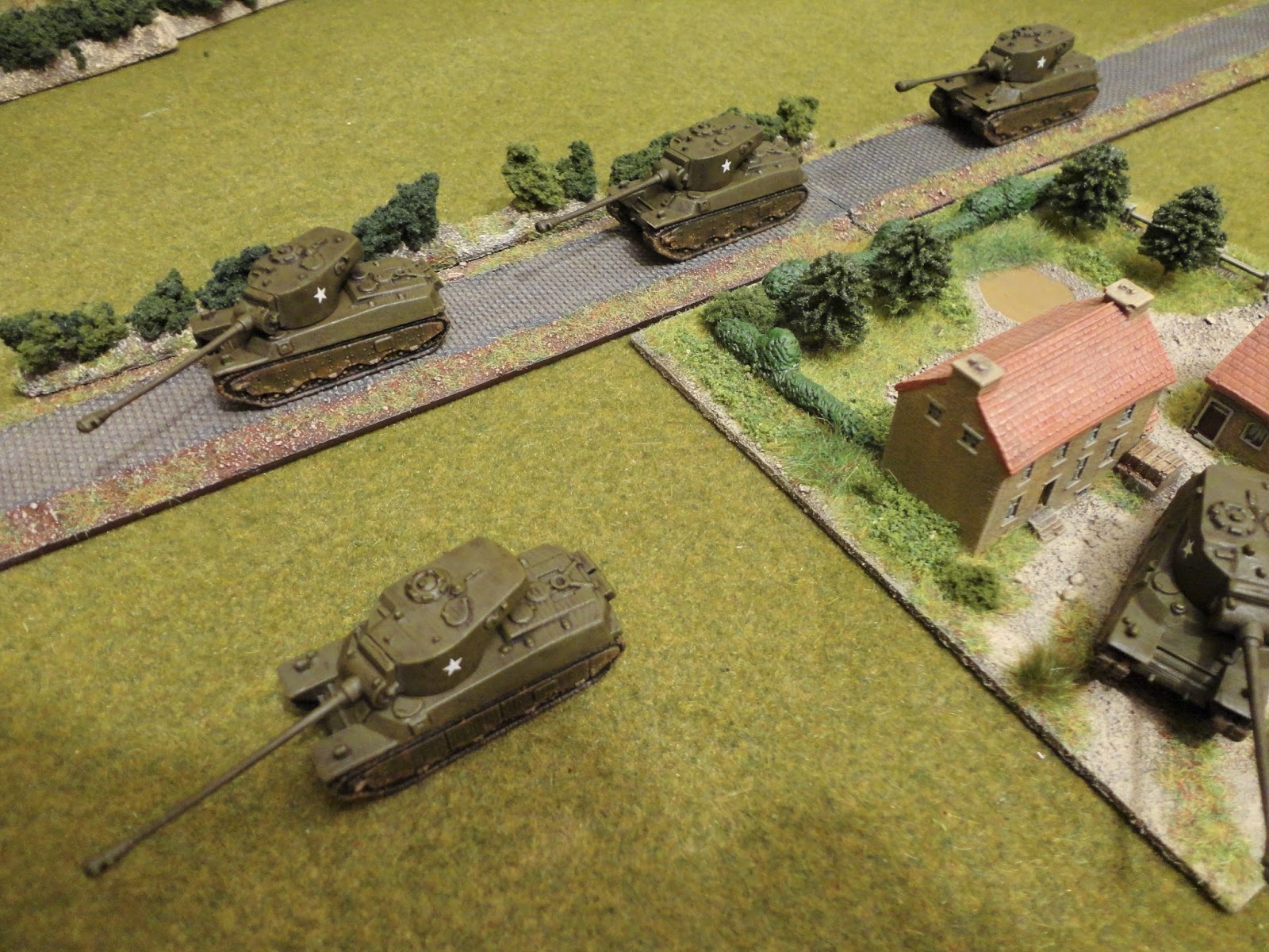 10/ 12mm WW2 and 6mm Napoleonic gaming: US M6A2E1 Heavy tank