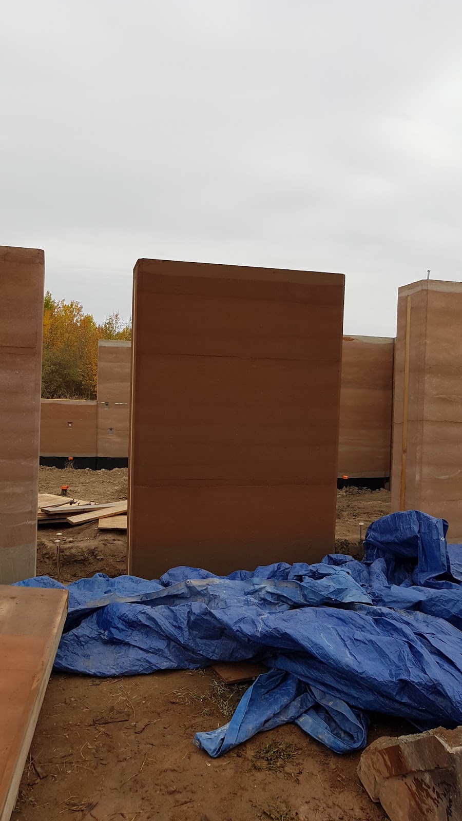 Rammed Earth Saskatchewan Canada: 2016