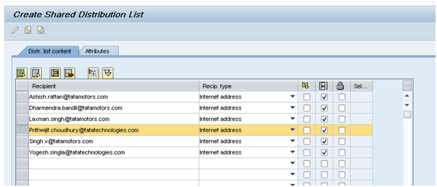 Creating Distribution List & Email Functionality | Full SAP BASIS