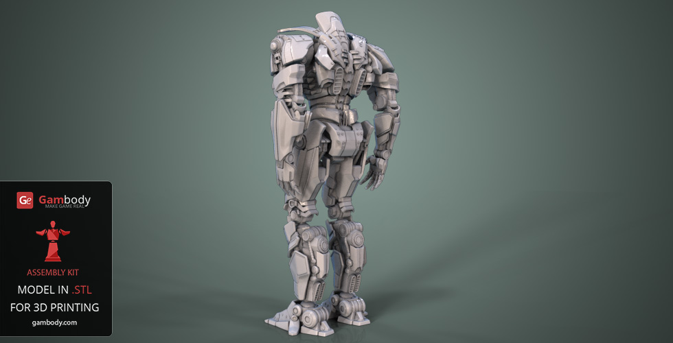 Pacific Rim-Gipsy Danger 3D Printing Model | Assembly 3D Figurine ...