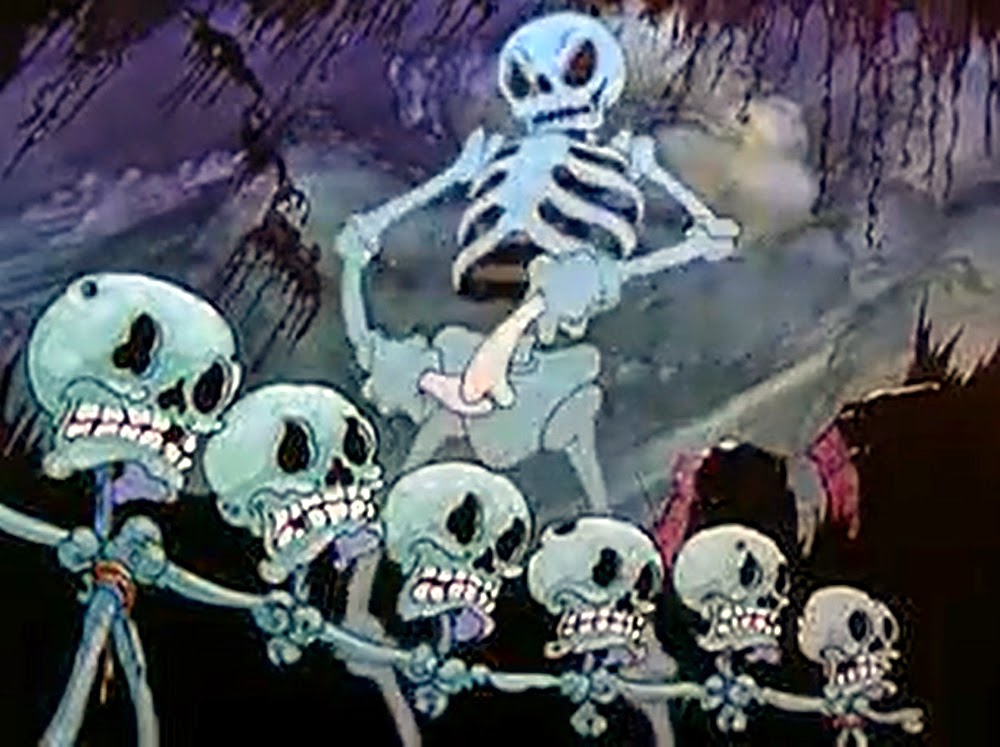 13: SKELETON FROLIC - Ub Iwerks - "A Color Rhapsody" (1937)
