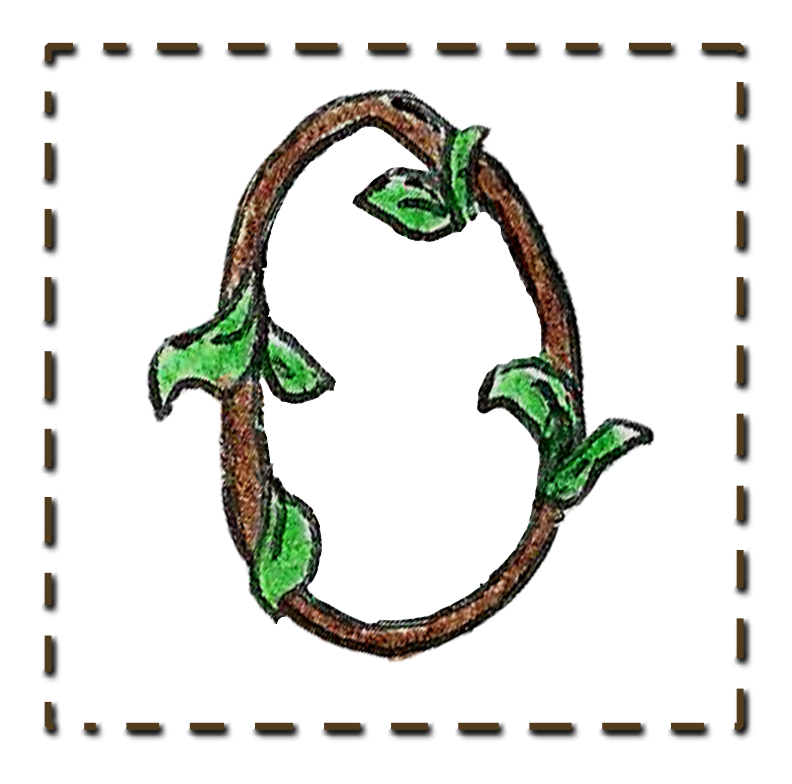 GRANNY ENCHANTED'S BLOG: "Twigs and Leaves" Free Scrapbook Alphabet ...