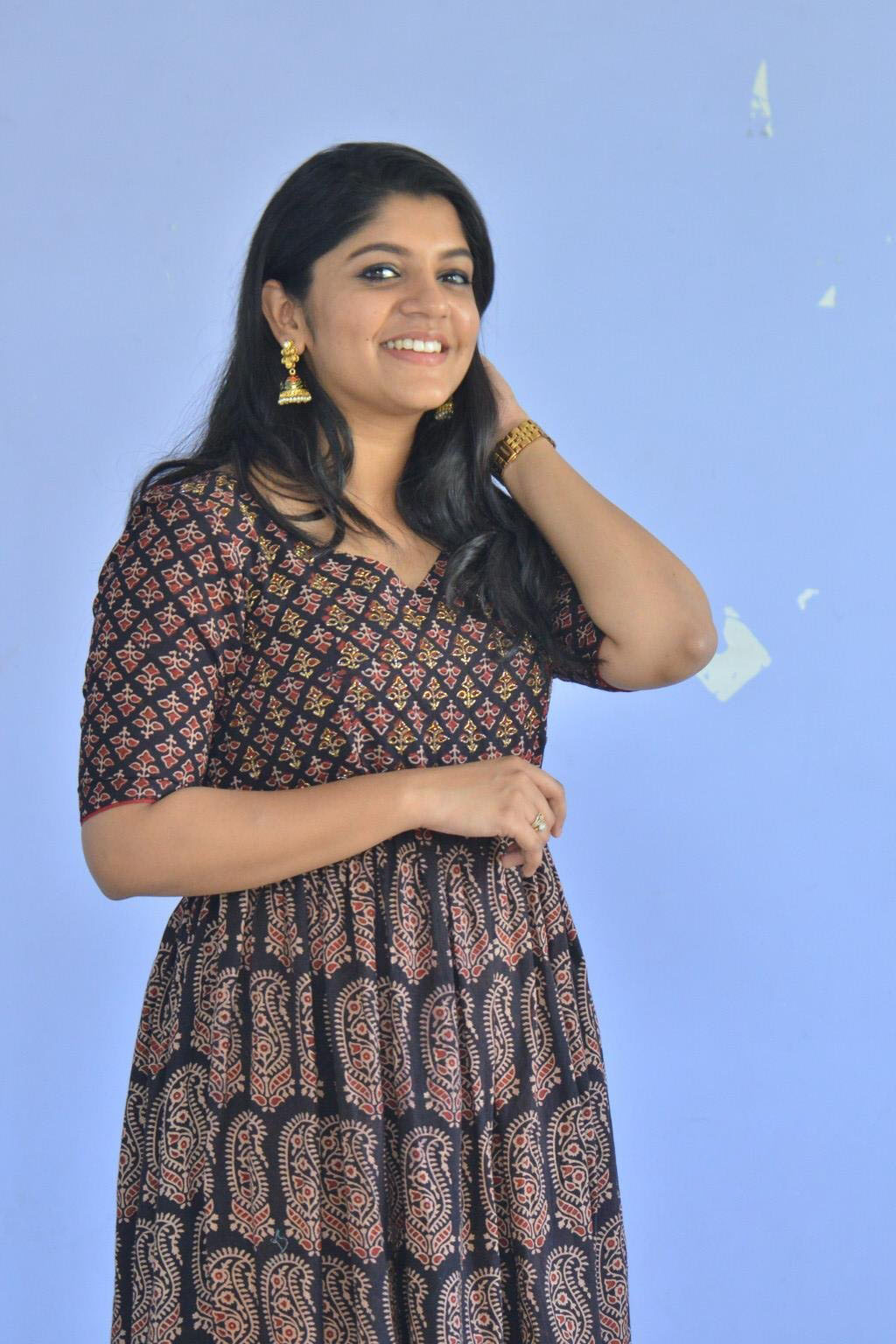 Actress Aparna Balamurali In Sarvam Thaala Mayam Movie Press Meet Photos