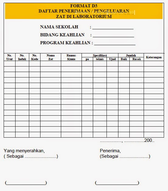 PENGELOLAAN LABORATORIUM: ADMINISTRASI LABORATORIUM