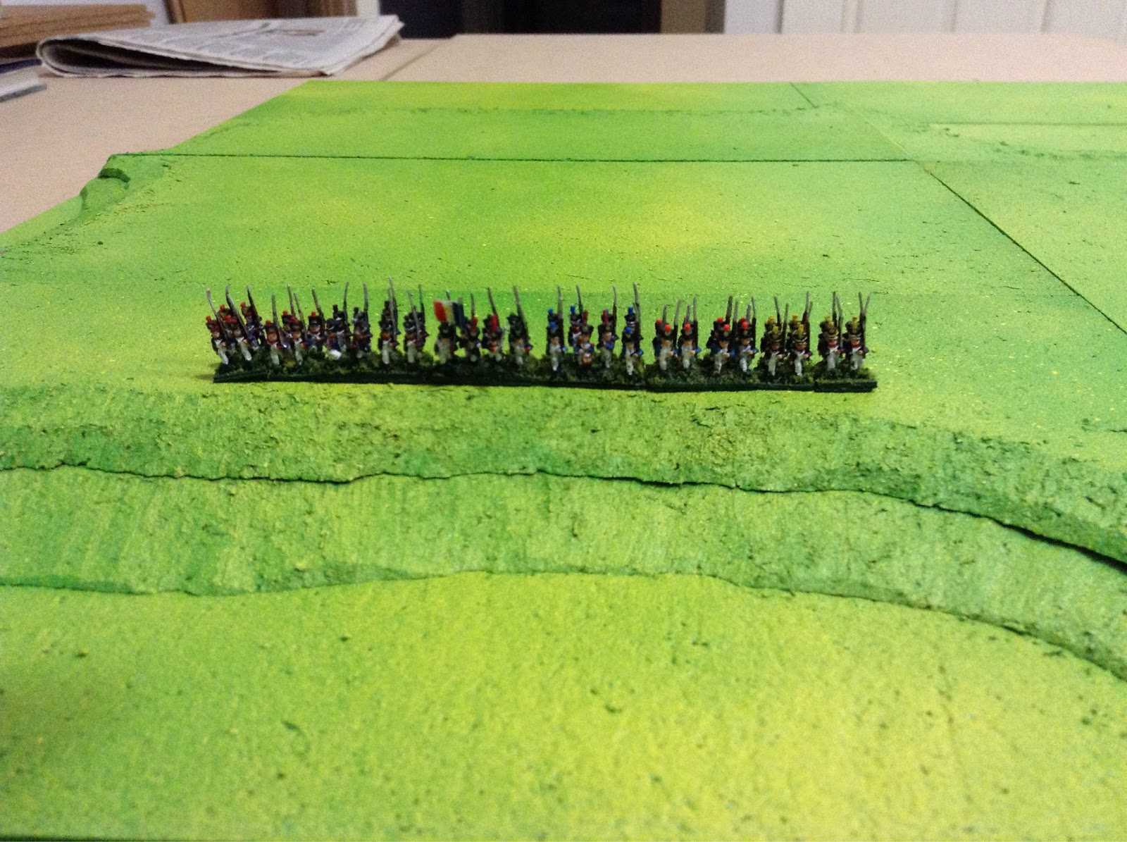 The Wargaming Depot: Building a Waterloo Table Part 3