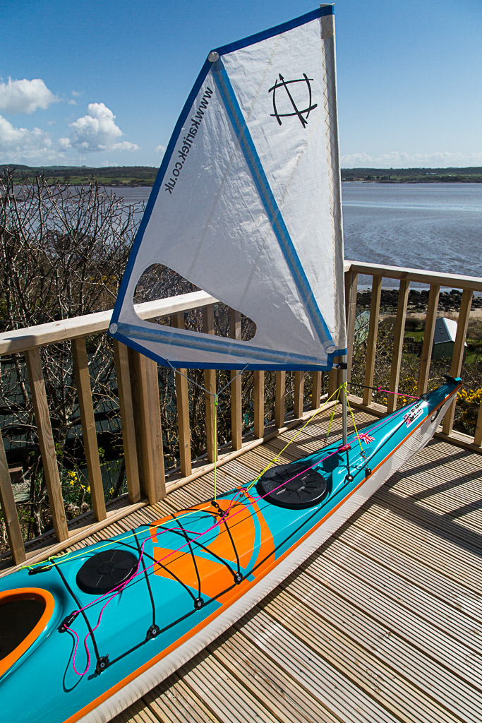 Sea kayaking with seakayakphoto.com: Fitting a Flat Earth Kayak Sail to ...