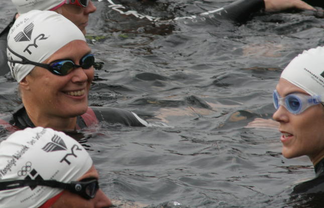 Princesses' lives: Mary swimming Christiansborg Round