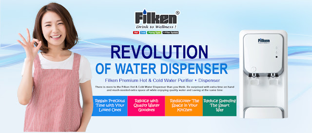 Filken ~ Drink to Wellness: Filken S2550 Hot & Cold Water Dispenser