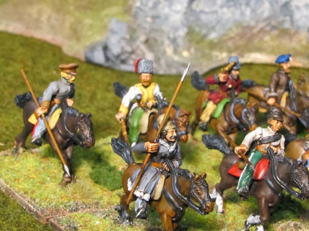 Craig's Wargaming Blog: 28mm Napoleonic Russian Cossacks
