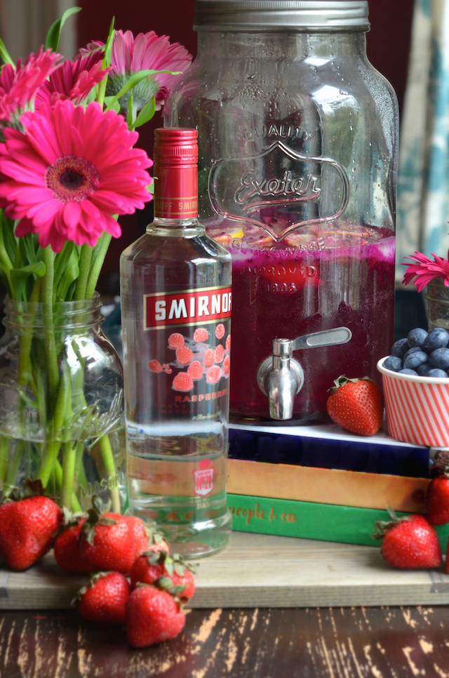 Mixed Berry Vodka Party Punch #Punch4Everybody - Always Order Dessert