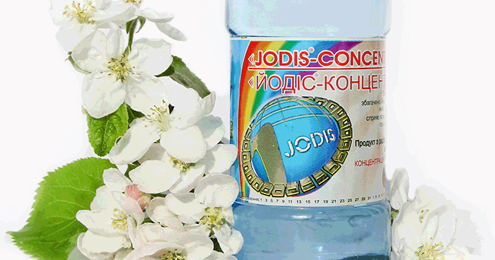 JODIS: «Йодіс-концентрат» 70 мг/дм3