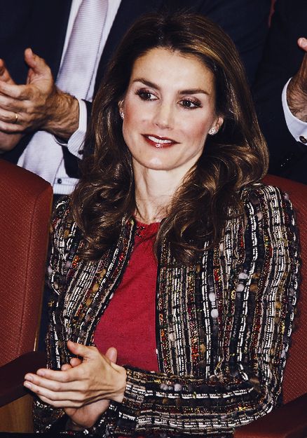 Princess Letizia Attends Conference Against Gender Violence