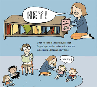 The Ladybug Reads...: Review - The Day My Mom Came to Kindergarten