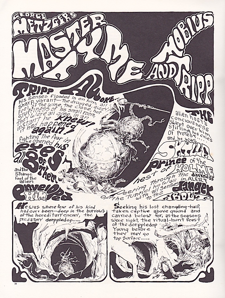 Larry Rippee and Molly Rea Art: Larry's Cartoon Vault: George Metzger