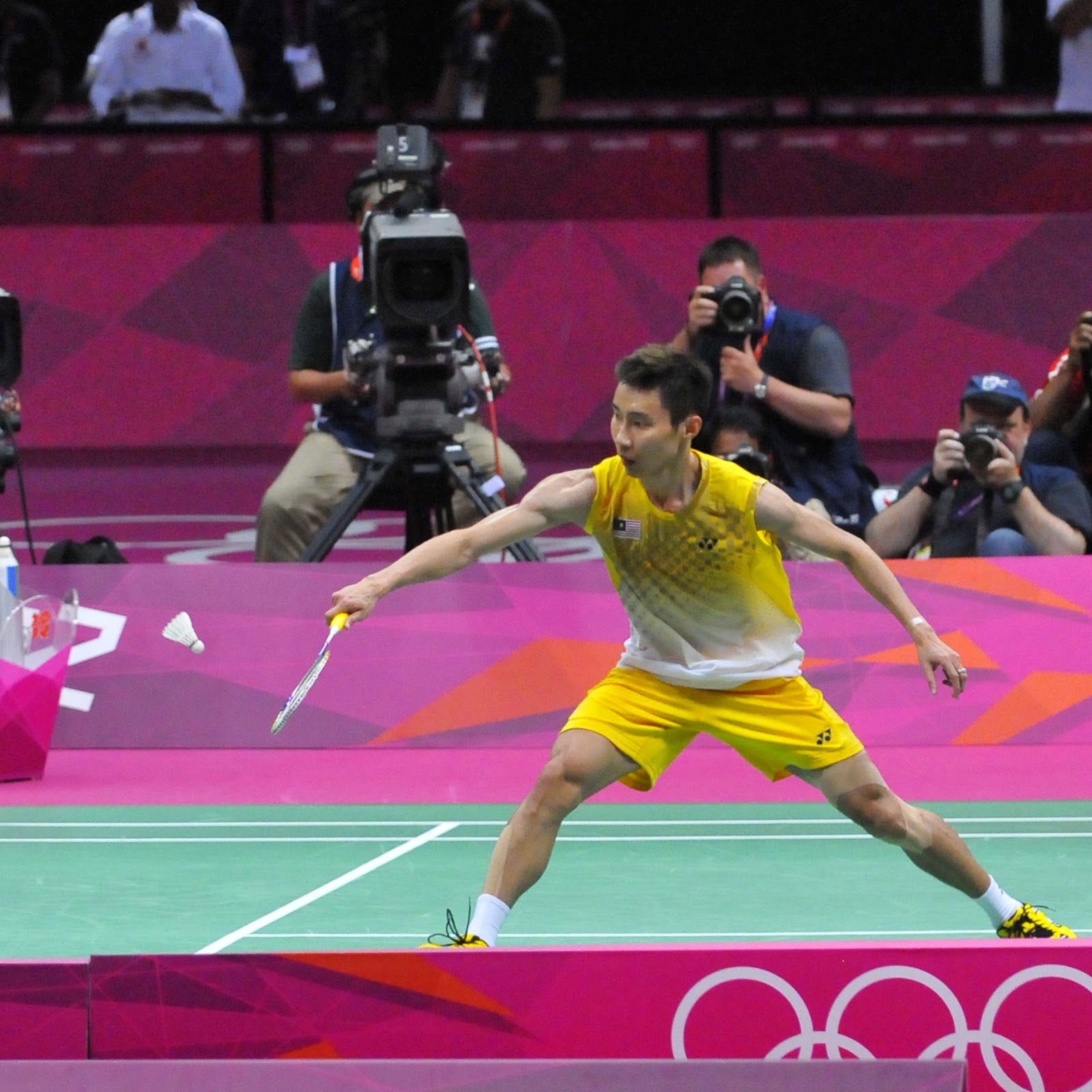 London 2012 Olympic Photo Blog: Badminton - Men's Singles Final (From ...