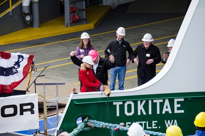 Washington State Ferries: We hereby christen thee, Tokitae!